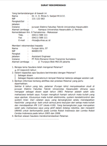 4 Contoh Surat Rekomendasi LPDP 2024 dan Cara Membuatnya