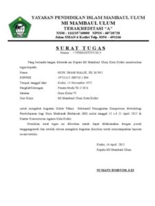 Cara Membuat Surat Resmi dengan Struktur yang Benar