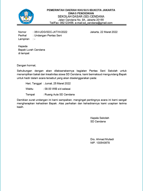 Cara Membuat Surat Resmi dengan Struktur yang Benar