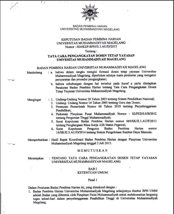 Contoh Surat Keputusan Yayasan dan Cara Membuatnya