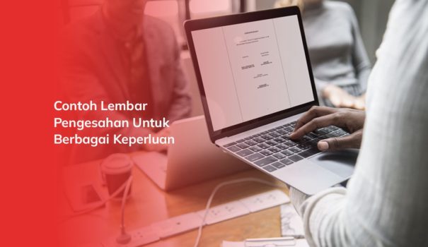 10 Contoh Lembar Pengesahan Untuk Berbagai Keperluan