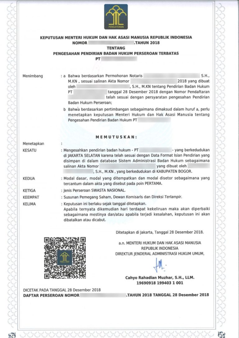 10 Contoh Lembar Pengesahan Untuk Berbagai Keperluan