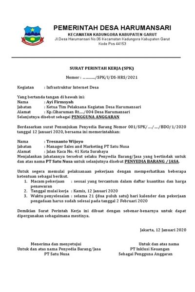 12 Contoh Surat Resmi untuk Berbagai Jenis Keperluan
