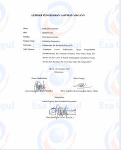 10 Contoh Lembar Pengesahan Untuk Berbagai Keperluan