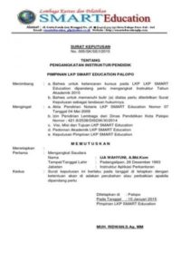 5 Contoh Surat Keputusan (SK) dan Cara Membuatnya