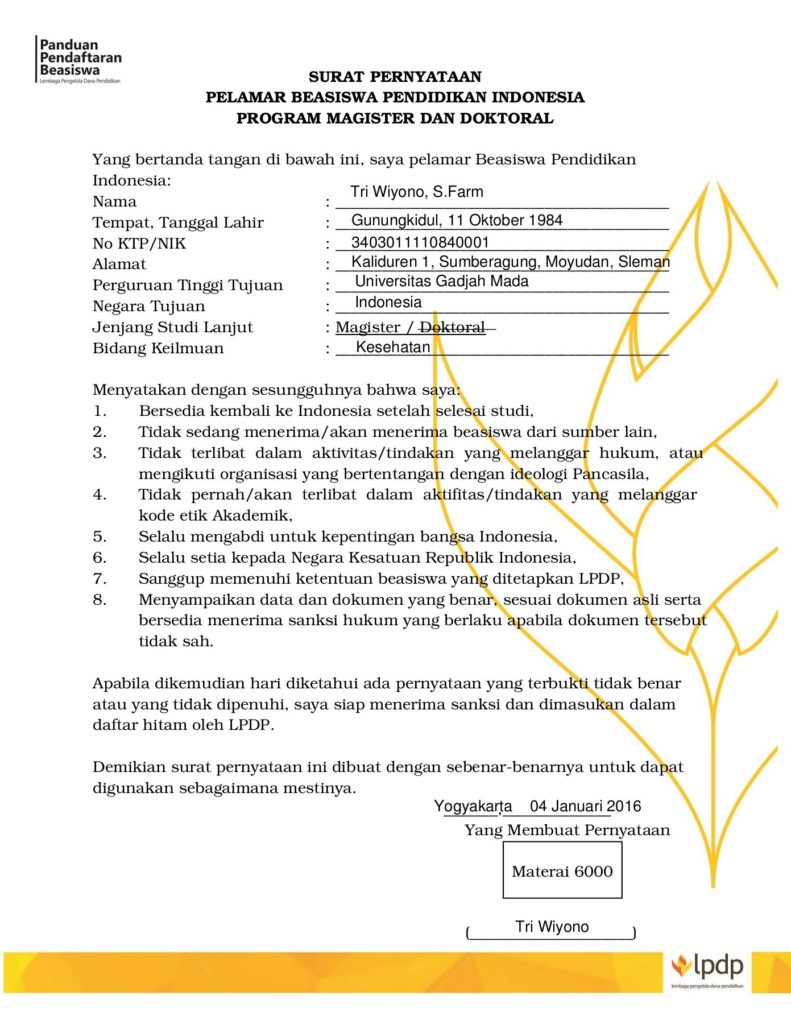 6 Contoh Surat Komitmen Kerja dan Cara Membuatnya