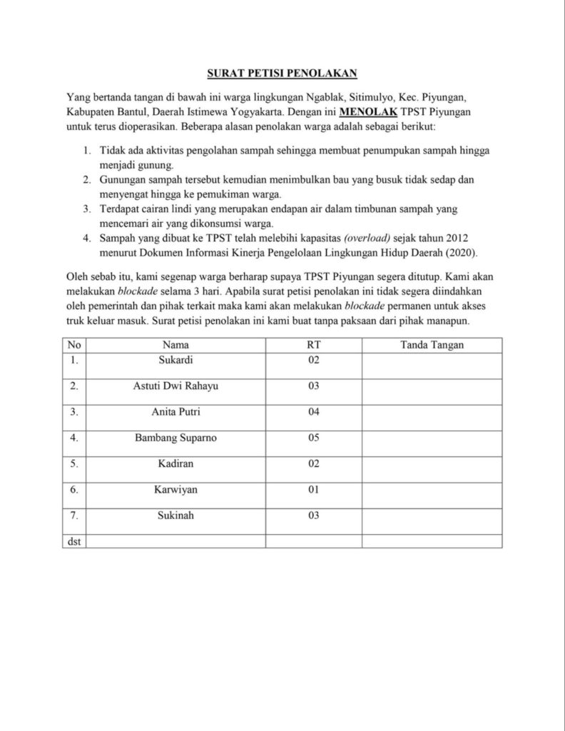 5 Contoh Surat Petisi dan Cara Menulisnya