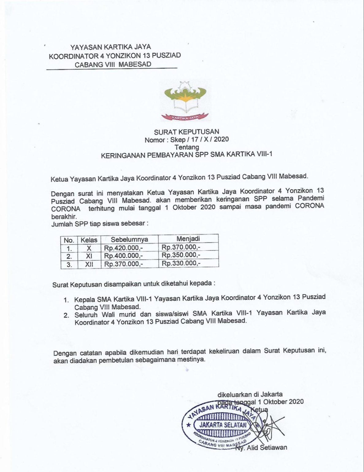 Contoh Surat Pemberitahuan Pembayaran dan Cara Menyusunnya