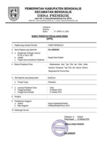 5 Contoh Surat Perintah Perjalanan Dinas dan Format Pembuatannya