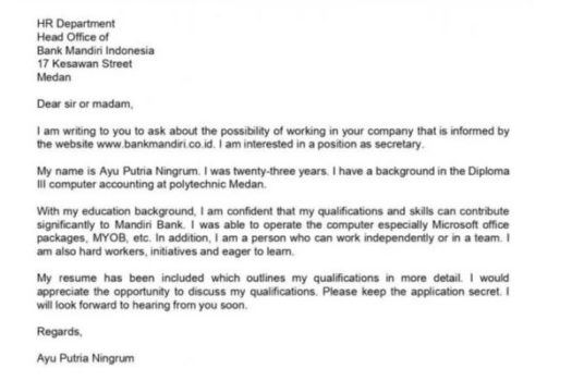 Cara Melamar Kerja Lewat Email yang Benar dan Contoh Suratnya