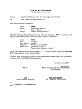 7 Contoh Surat Paklaring Kerja yang Benar dan Cara Menyusunnya