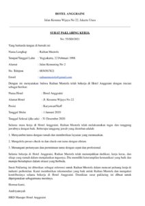 7 Contoh Surat Paklaring Kerja yang Benar dan Cara Menyusunnya
