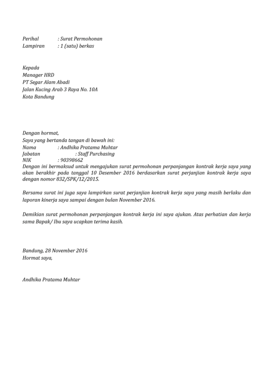 6 Contoh Surat Perpanjangan Kontrak Kerja dan Cara Membuatnya