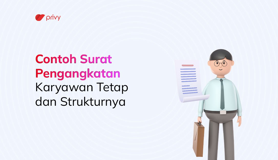 Contoh Surat Pengangkatan Karyawan Tetap dan Strukturnya