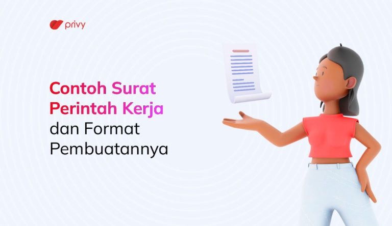 7 Contoh Surat Perintah Kerja dan Format Pembuatannya