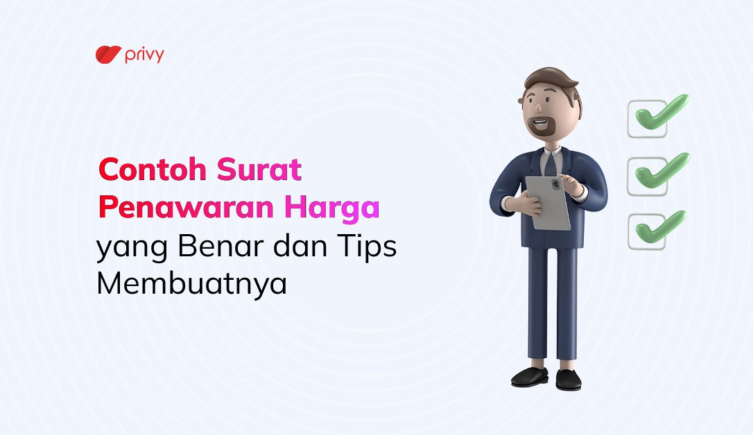 Contoh Surat Penawaran Harga yang Benar dan Tips Membuatnya