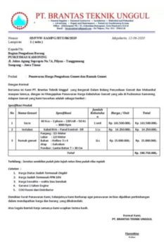 Contoh Surat Penawaran Harga yang Benar dan Tips Membuatnya