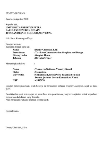 7+ Contoh Surat Persetujuan untuk Berbagai Keperluan