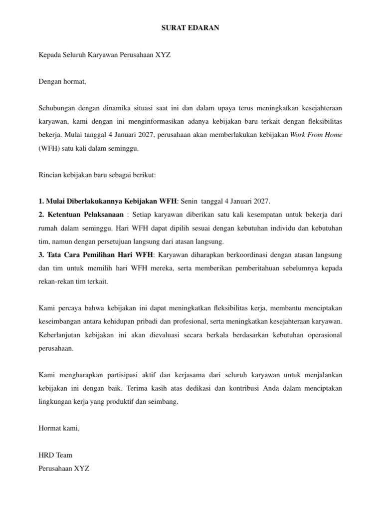 Surat Internal: Pengertian, Jenis & Contohnya