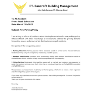 7 Contoh Memo Resmi untuk Berbagai Keperluan Bisnis