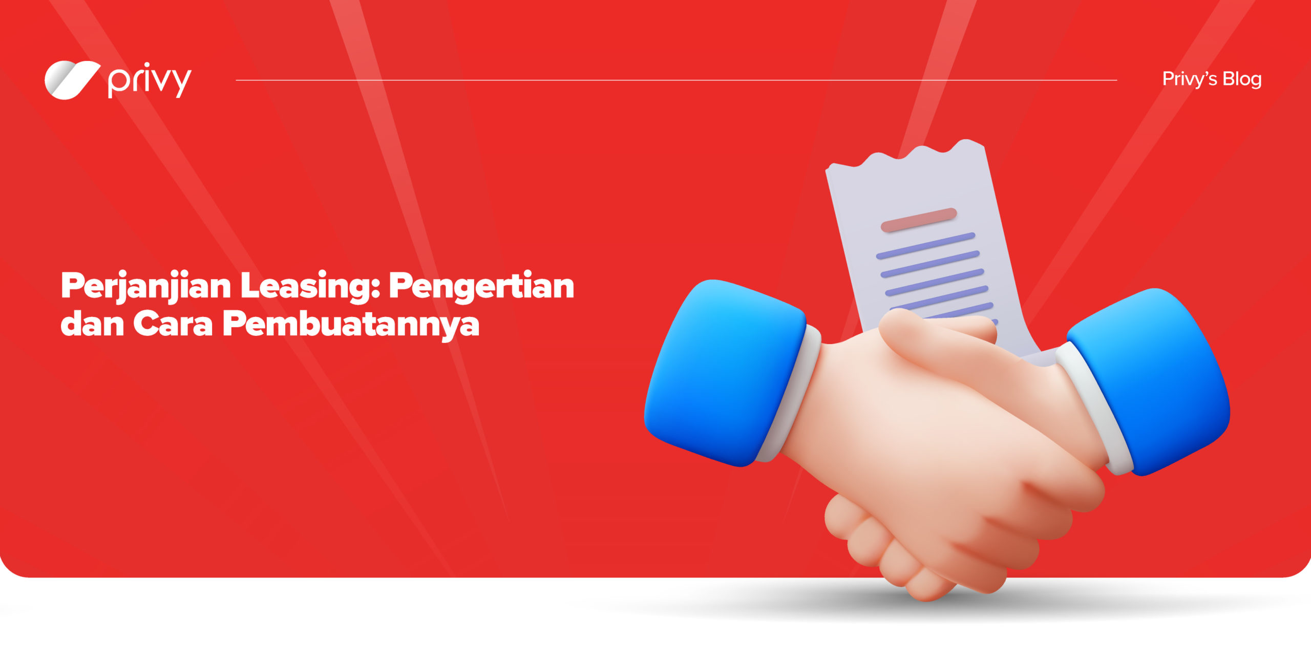 Perjanjian Leasing: Pengertian serta Cara Pembuatannya