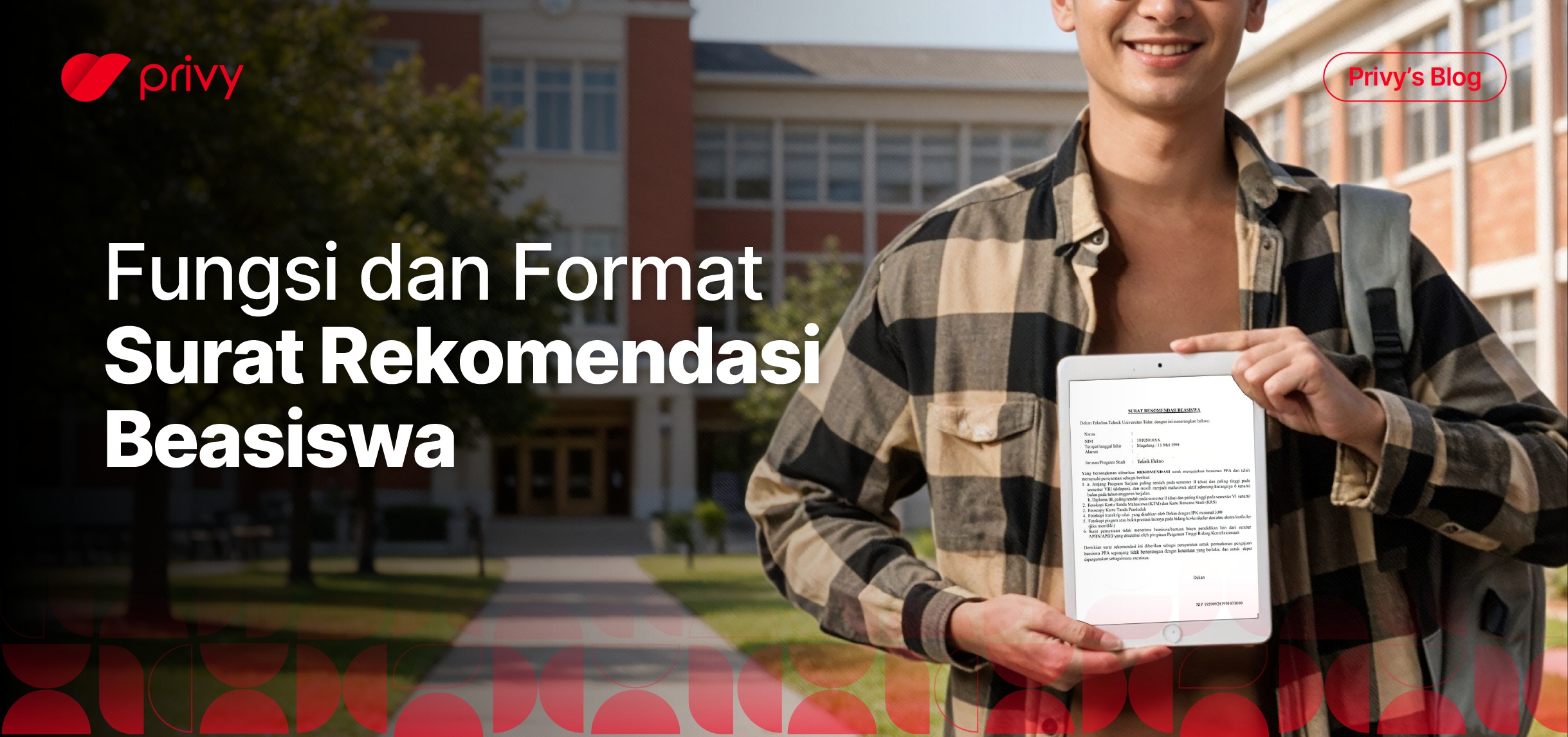 Fungsi, Format & Contoh Surat Rekomendasi Beasiswa