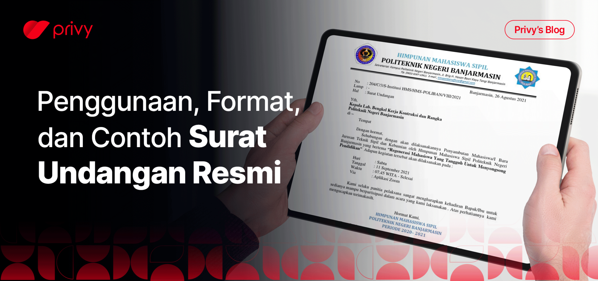 Surat Undangan Resmi: Penggunaan, Format, dan Contoh